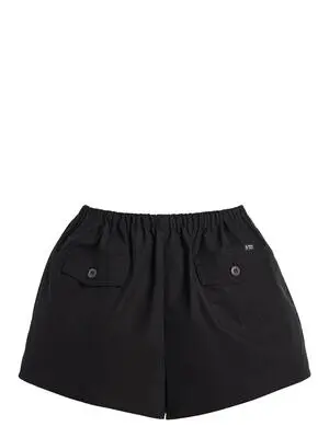 Prada Cotton Poplin Shorts - Black
