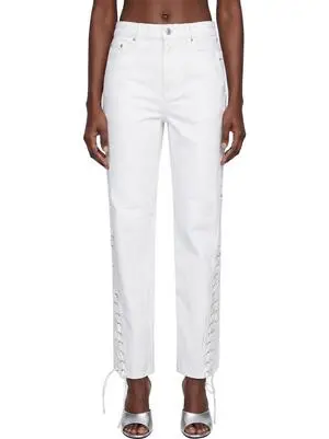 ROTATE BY BIRGER CHRISTENSEN Straight Jeans - Denim