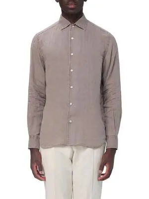 MC2 SAINT BARTH Linen Shirt Dark