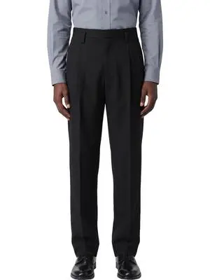 JIL SANDER Tailored Pleated Trousers - Black