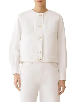 Fabiana Filippi Cotton Jacket - White