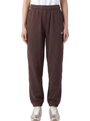 NEW BALANCE Logo Detail Joggers - Brown