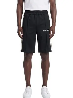 Palm Angels Track Shorts - Black