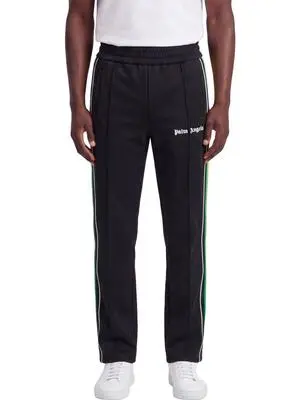 Palm Angels Track Pants With Side Stripes - Black