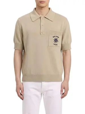 Balmain Polo Shirt - Beige