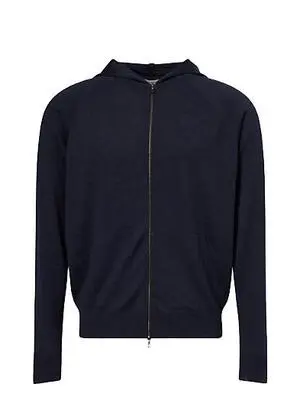 JOHN SMEDLEY Carty Zip-Up Merino-Wool Hoody