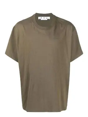 Off-White Rubber Diagonals Oversized T-shirt - Green