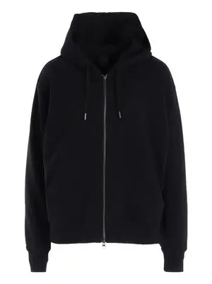 Y’s X New Era Word Logo Zip-up Hoodie - Black