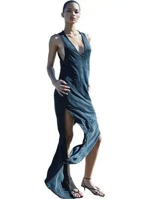 Yigal Azrouël Jordan Jersey Dress - Black