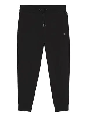 BOSS Cotton-blend Track Pants With Double B Monogram Badge - Black