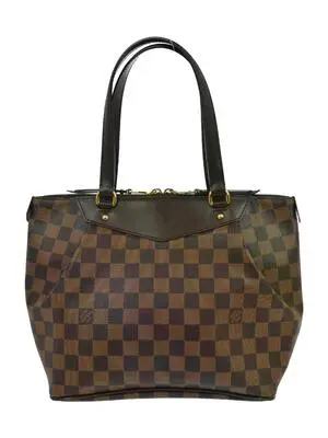 LOUIS VUITTON 2011 Damier Westminster Tote Bag - Brown