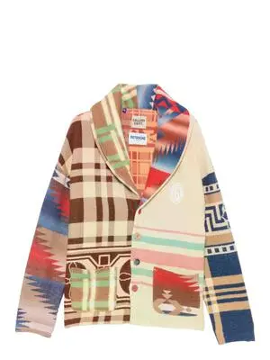 GALLERY DEPT. Retouche Rae Patchwork Cardigan - Neutrals