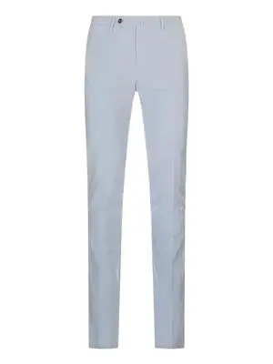 PT TORINO Pressed-crease Trousers - Blue