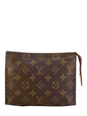LOUIS VUITTON Trousse Toilette Monogram Pouch - Brown