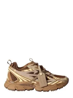 Off-White Off-White Be Right Backin Sneakers Dark Brown/cream