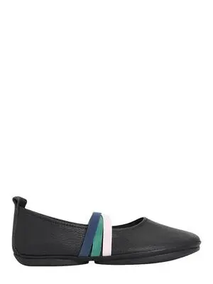 Camper Twins Ballerina Flat - Black