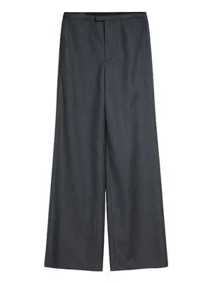 GUCCI Gucci Pinstripe Wool Trousers