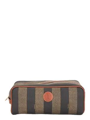 Undefined Fendi Pequin Pouch - Brown