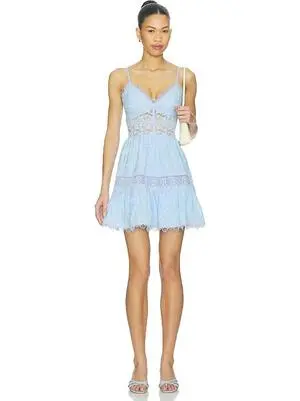 Waimari Amarelle Mini Dress - Blue