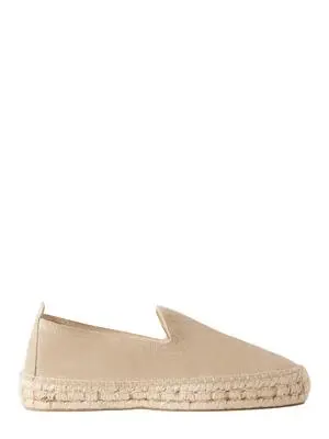MORJAS Suede Espadrilles - Beige