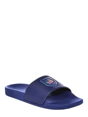 BOSS Aryeh Soccer Slides Usa - Dark Blue