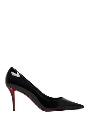 CHRISTIAN LOUBOUTIN Patent Leather Pumps - Black
