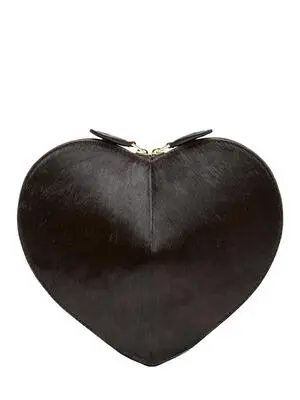 Alaïa Le Coeur Crossbody Bag - Brown