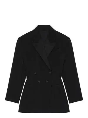 Givenchy Pleated-back Smoking Jacket - Black