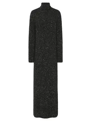 THE ROW Melani Cashmere Dress - Black