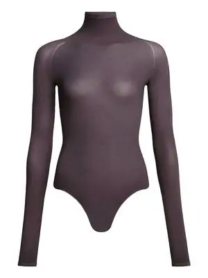 Alaïa Second Skin Knit Bodysuit - Grey