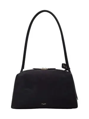 Alaïa Le Bouledogue Medium Nubuck Bag - Black