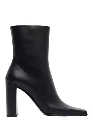 Alaïa Square 90 Ankle Boots - Black