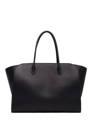 THE ROW Marlo 17 Tote Bag Black