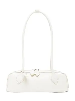 Alaïa Le Teckel Small Leather Bag - White