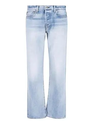TOM FORD Straight Leg Jeans - Light Blue