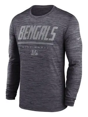 Nike Cincinnati Bengals Long Sleeve Dri-fit T-shirt - Black
