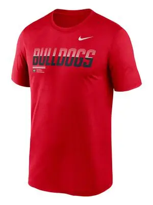 Nike Georgia Sideline Legend Dri-fit College T-shirt - Red