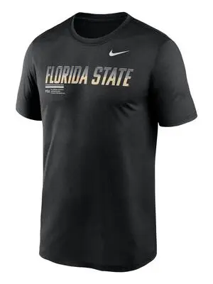 Nike Florida State Sideline Legend Dri-fit College T-shirt - Black