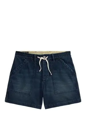 Ralph Lauren Indigo Jersey Shorts - Indigo/multi
