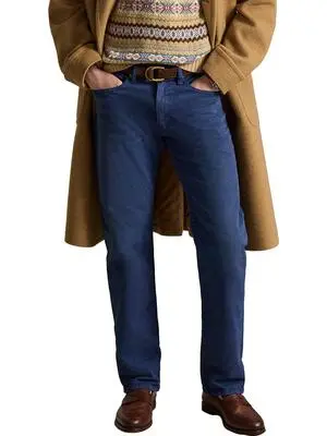Ralph Lauren Ralph Lauren Hampton Straight Garment-Dyed Jeans Light Navy