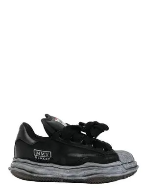 Mihara Yasuhiro Blakey Distorted-Sole Trainers Black