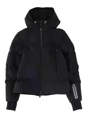 Moncler Hooded Zip-up Jacket - Black
