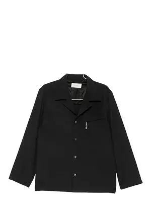 SECOND / LAYER Fairmont Safari Shirt - Black
