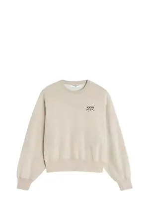 MAISON KITSUNÉ Logo-Print Cotton Sweatshirt