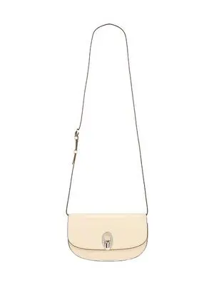Savette Tondo Crescent Bag - Bone