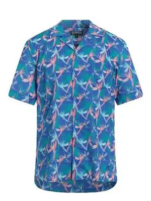 Vilebrequin Shirt Size Cotton, Linen - Blue