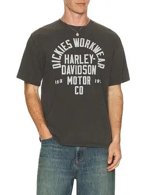 Dickies X Harley Davidson Short Sleeve Tee - Black