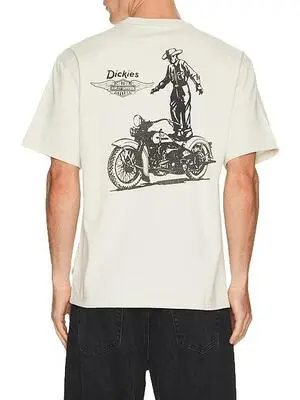 Dickies X Harley Davidson Short Sleeve Tee - Bone