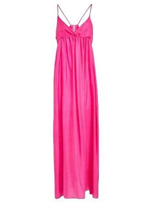 Momoni Flared Maxi Dress - Fuchsia