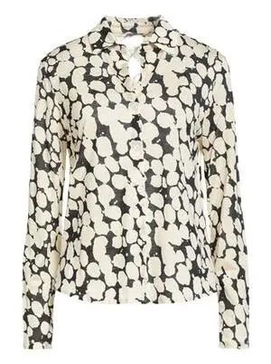 MAJESTIC FILATURES MAJESTIC FILATURES Two-Tone Jersey Shirt